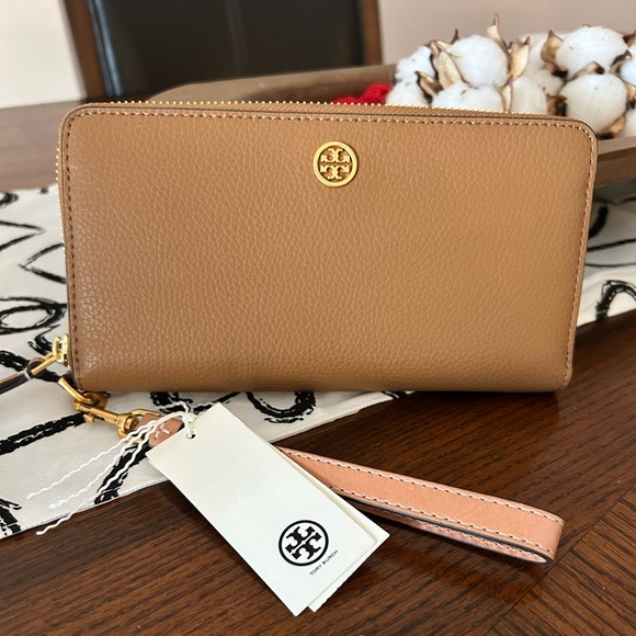 Bags | Tory Burch Continental Zip Wallet | Poshmark